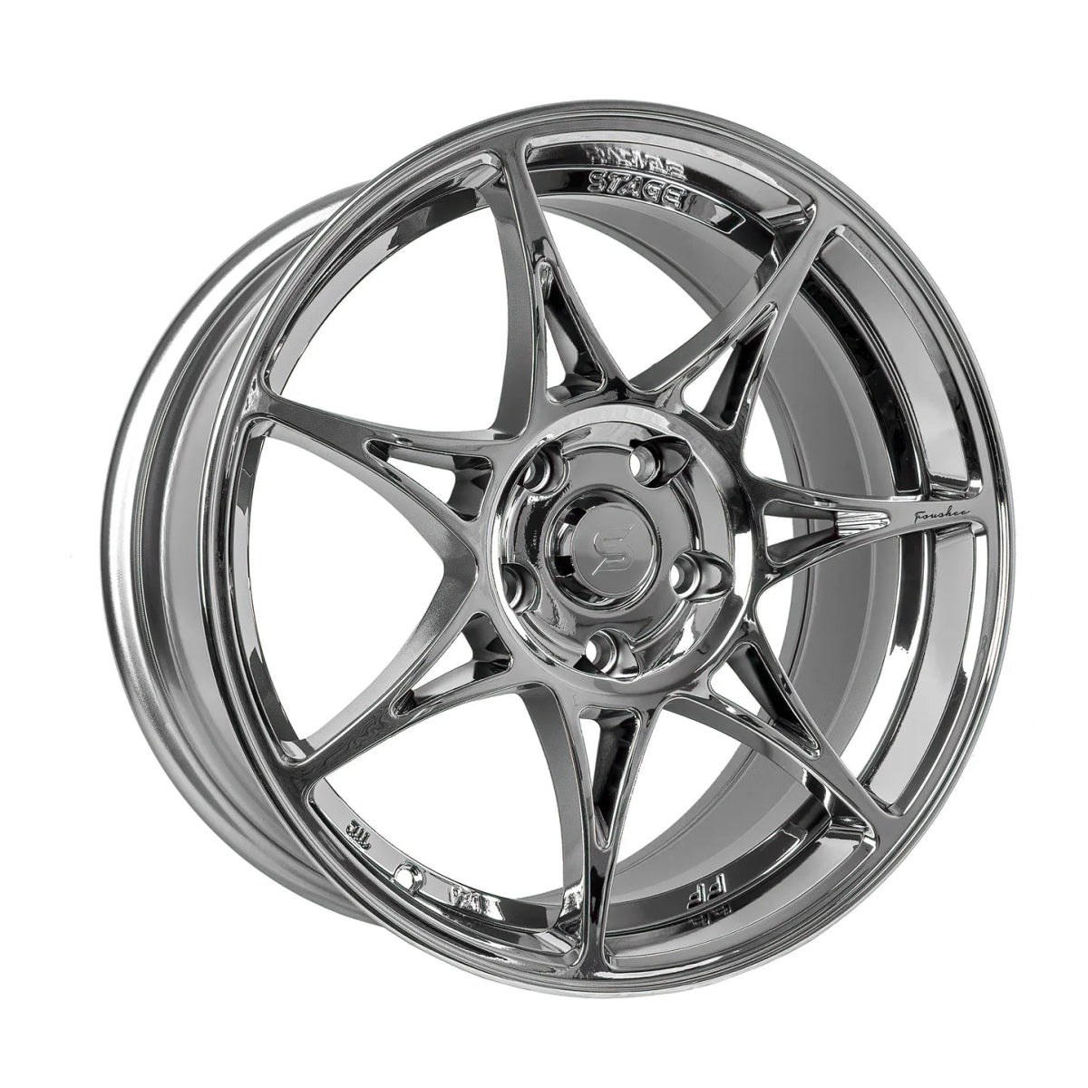 Stage Wheels Foushee Chrome 18x9.5 5x114 38mm Offset 2015-2024 WRX ...