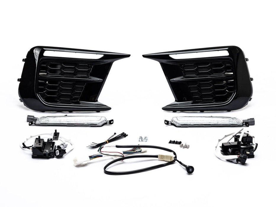 Subaru JDM Fog Light LED Liner Kit w/ Bezels 2018-2021 WRX / 2018-2021 STI - Subimods.com