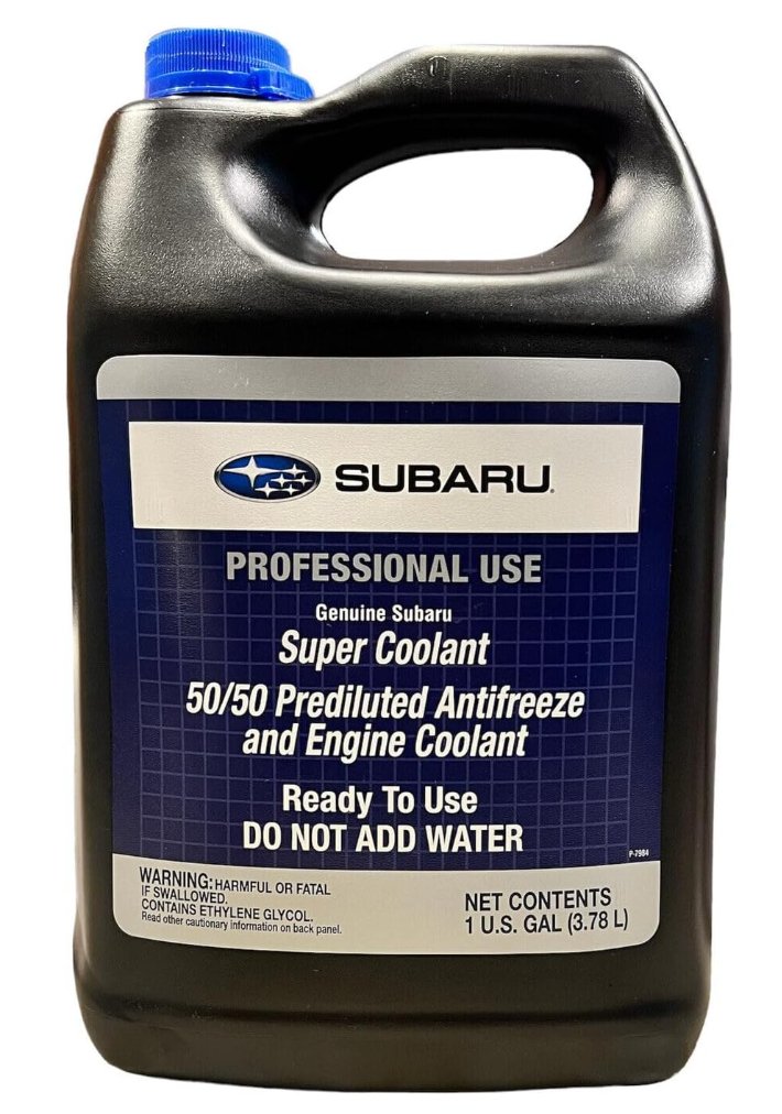 Subaru OEM Super Coolant 1 Gallon for WRX STI Outback — Subimods.com
