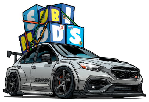 Subimods Official "Fully Loaded WRX" Slap Sticker - Subimods.com