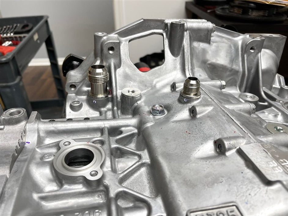 Torque Solution AN Engine and Valve Cover Fittings Kit — Subimods.com