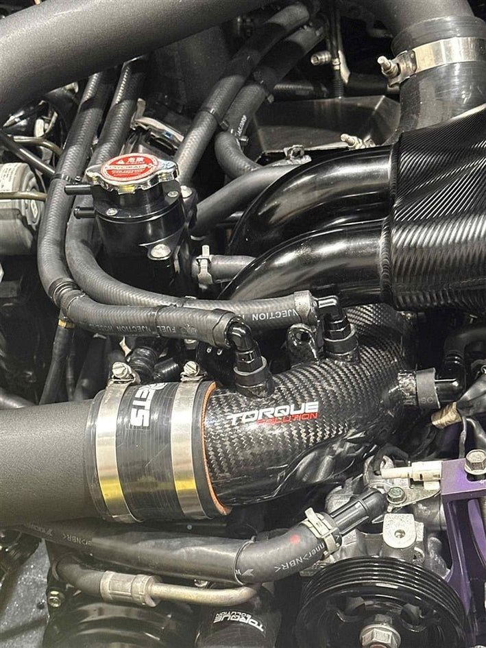 Torque Solution HD Turbo Inlet Carbon Fiber for WRX STI 2002 — Subimods.com