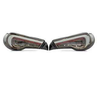 Valenti REVO Jewel LED Tail Lights Light Smoke Lens w/ Black Chrome ...