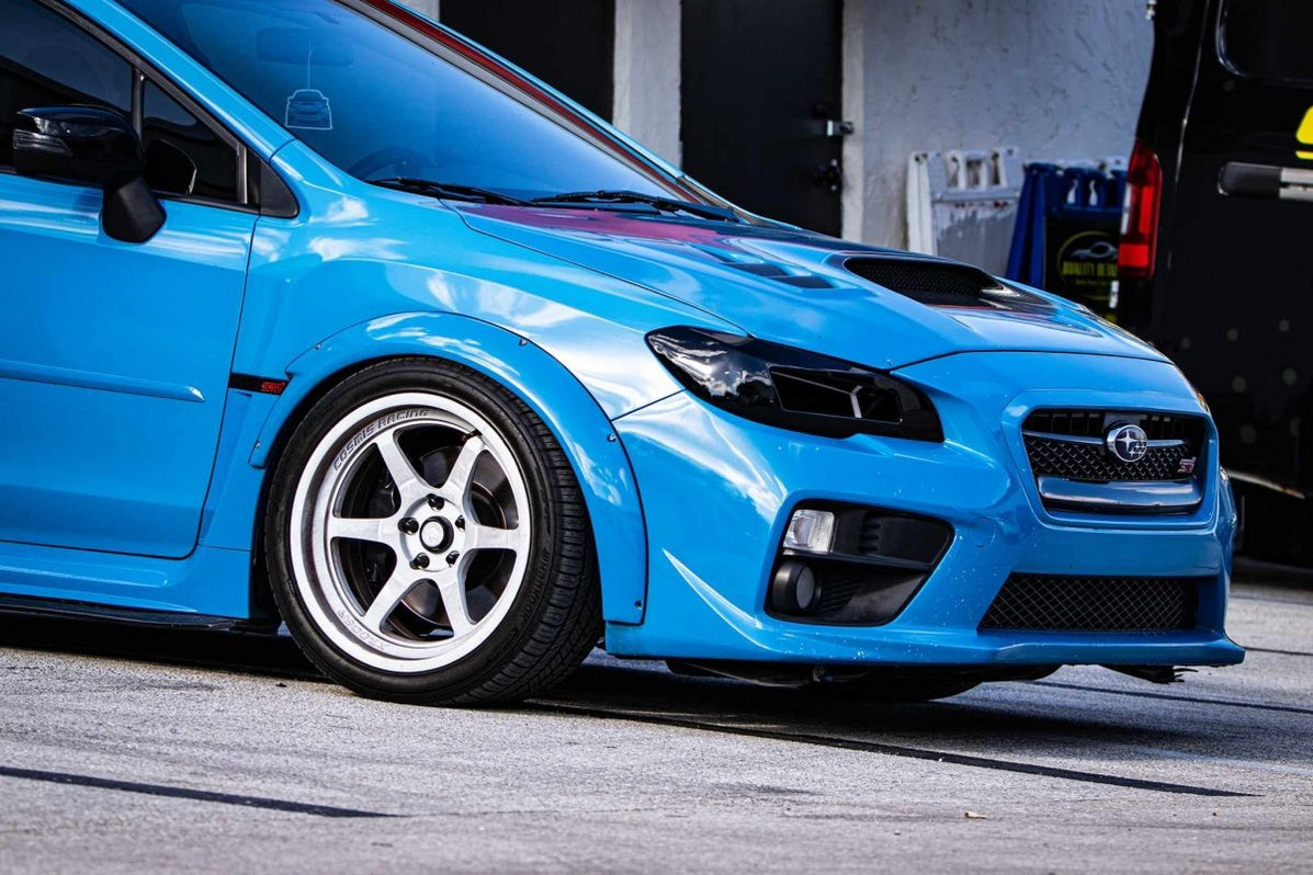 Velossa Tech Headlight Ram Air Kit Black 2015-2021 WRX / 2015-2021 STI ...