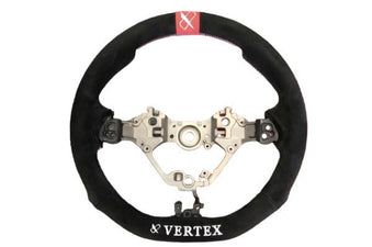 VERTEX 350mm Suede Steering Wheel for BRZ / GT86 / GR86 — Subimods.com