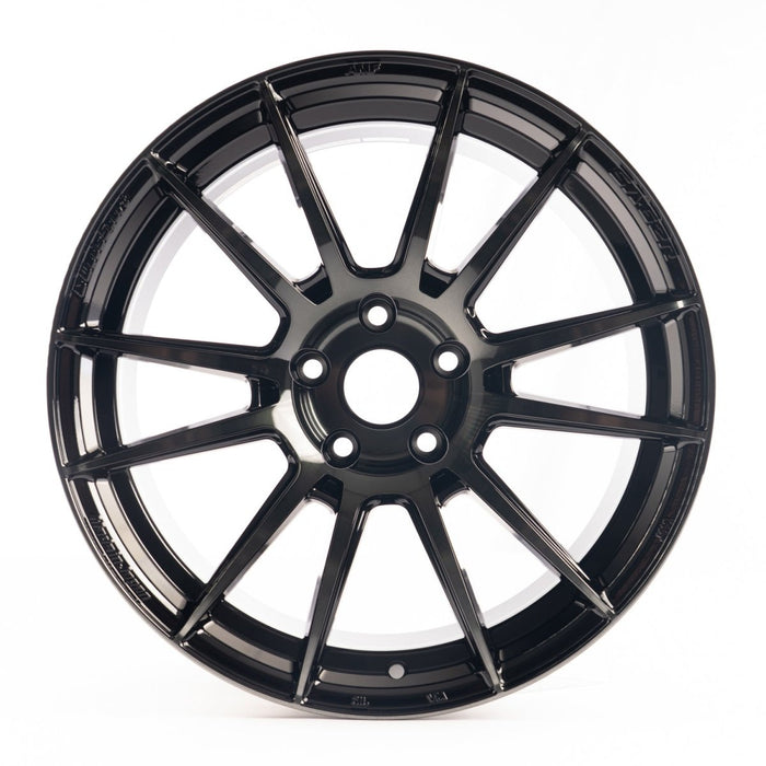 WedsSports SA-62R 18x9.5 5x114.3 +38mm Offset Black Clear — Subimods.com