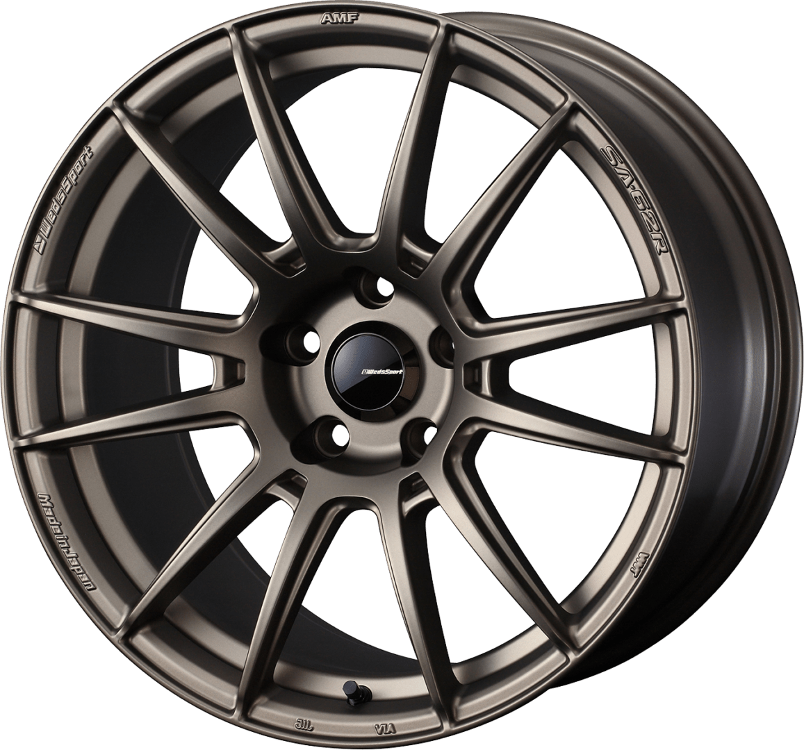 WedsSports SA-62R 18x9.5 5x114.3 +38mm Offset Weds EJ Bronze II - Subimods.com