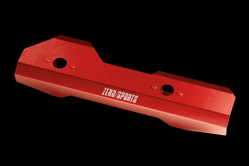ZERO/SPORTS Belt Protector Red 2008-2014 WRX / 2008-2021 STI - Subimods.com