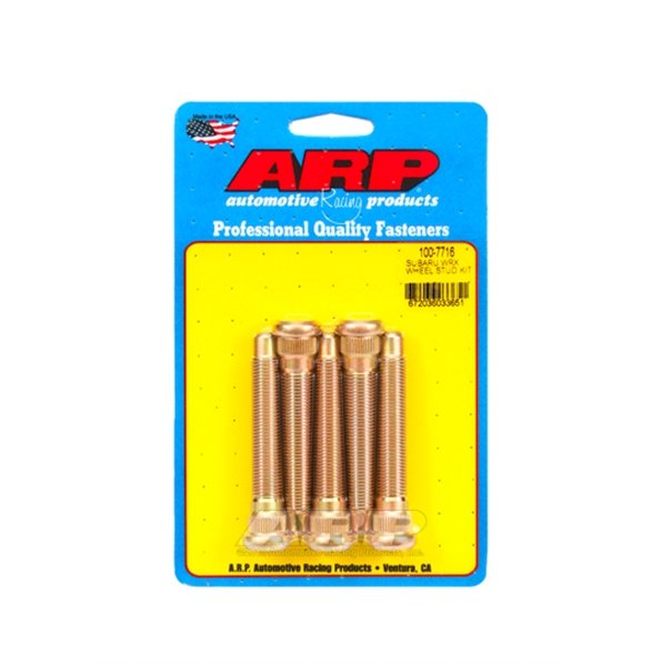 ARP Extended Wheel Studs 5 Pack 2002-2014 WRX / 2004-2021 STI ...