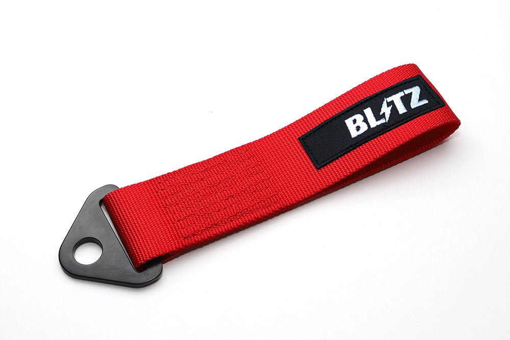 Blitz Tow Strap Red for Subaru WRX STI 2015+ - Subimods — Subimods.com