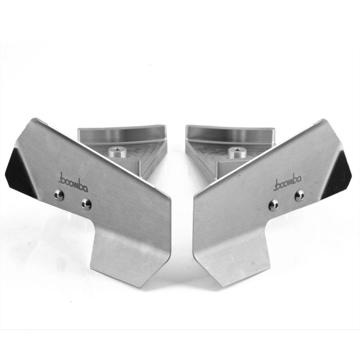 Boomba Brake Deflectors Natural Finish 2022-2024 WRX - Subimods.com