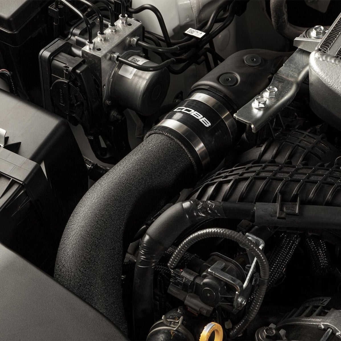 COBB Aluminum Charge Pipe Black WRX Ascent Outback XT — Subimods.com