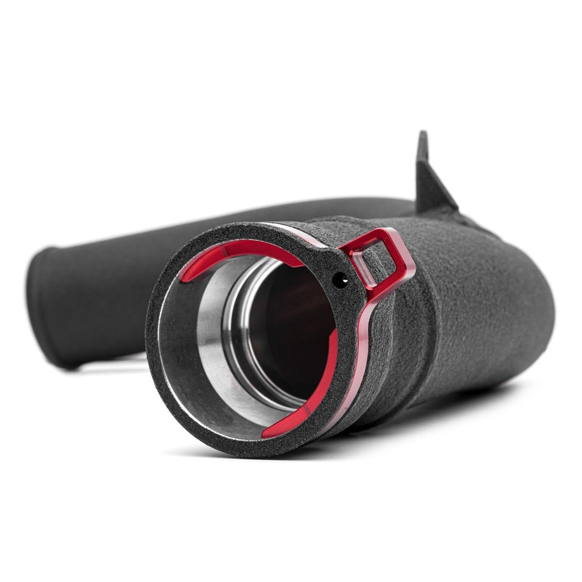 COBB Aluminum Charge Pipe Black WRX Ascent Outback XT — Subimods.com