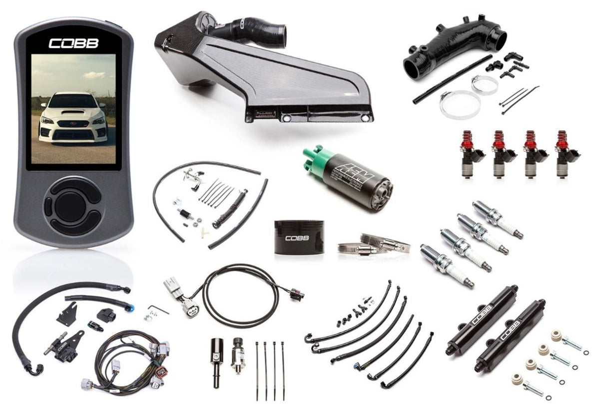 COBB NexGen Stage 2 + Flex Fuel Power Package w/ Redline Carbon Fiber ...