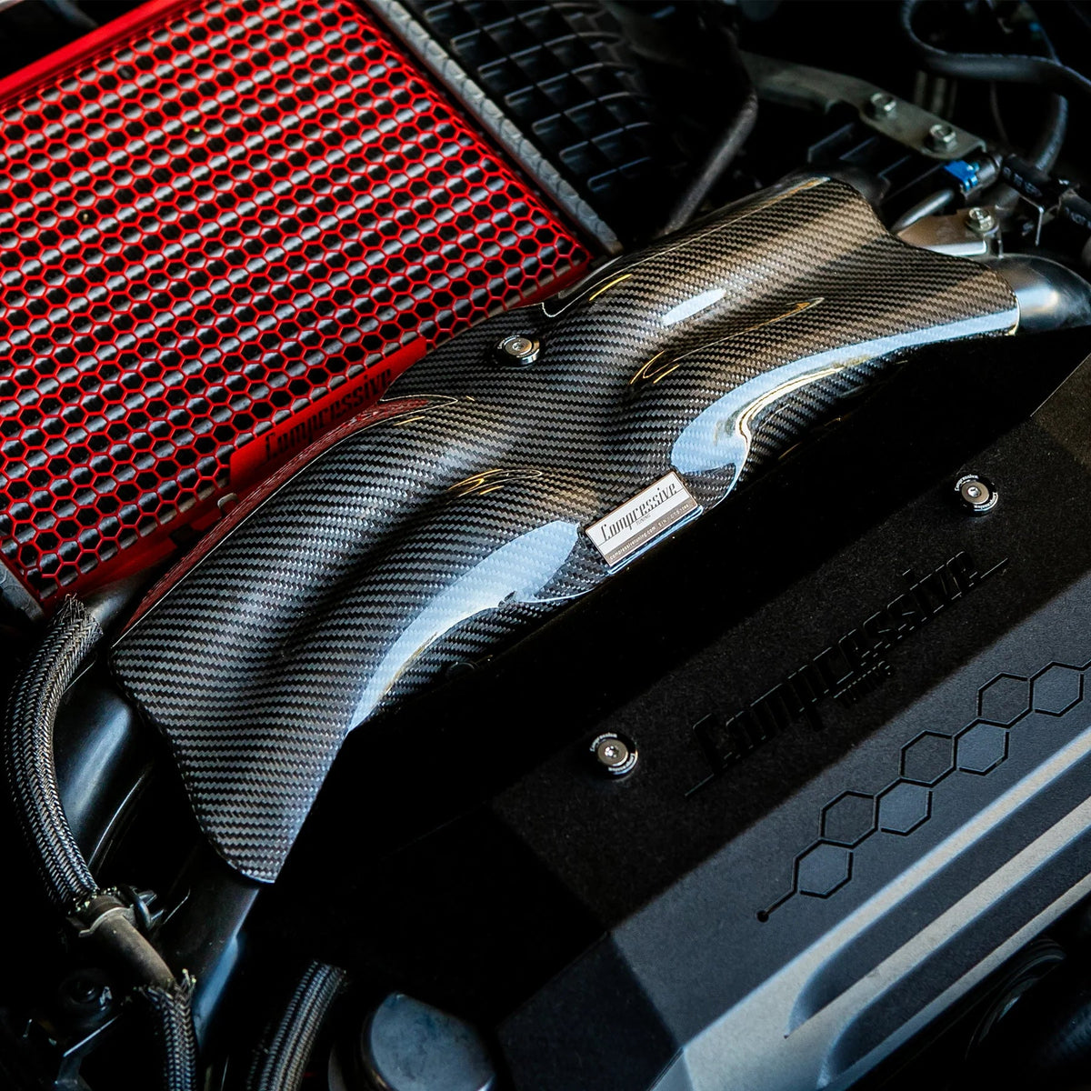 Carbon Fiber Manifold Cover WRX Forester XT 2015-2021 | Subi — Subimods.com