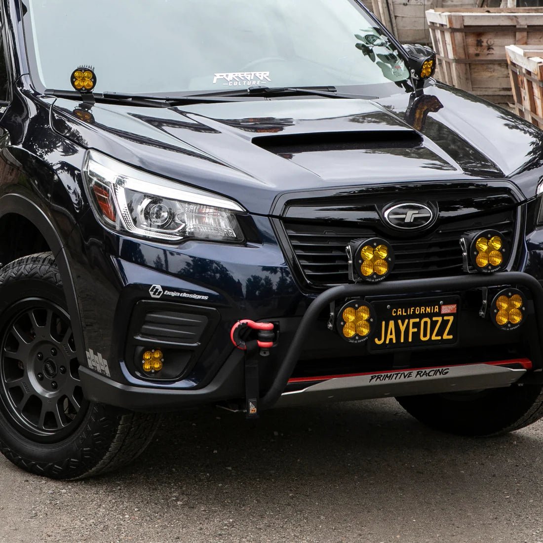 Compressive Tuning SK-X Autodromo Hood 2019-2023 Forester - Subimods.com