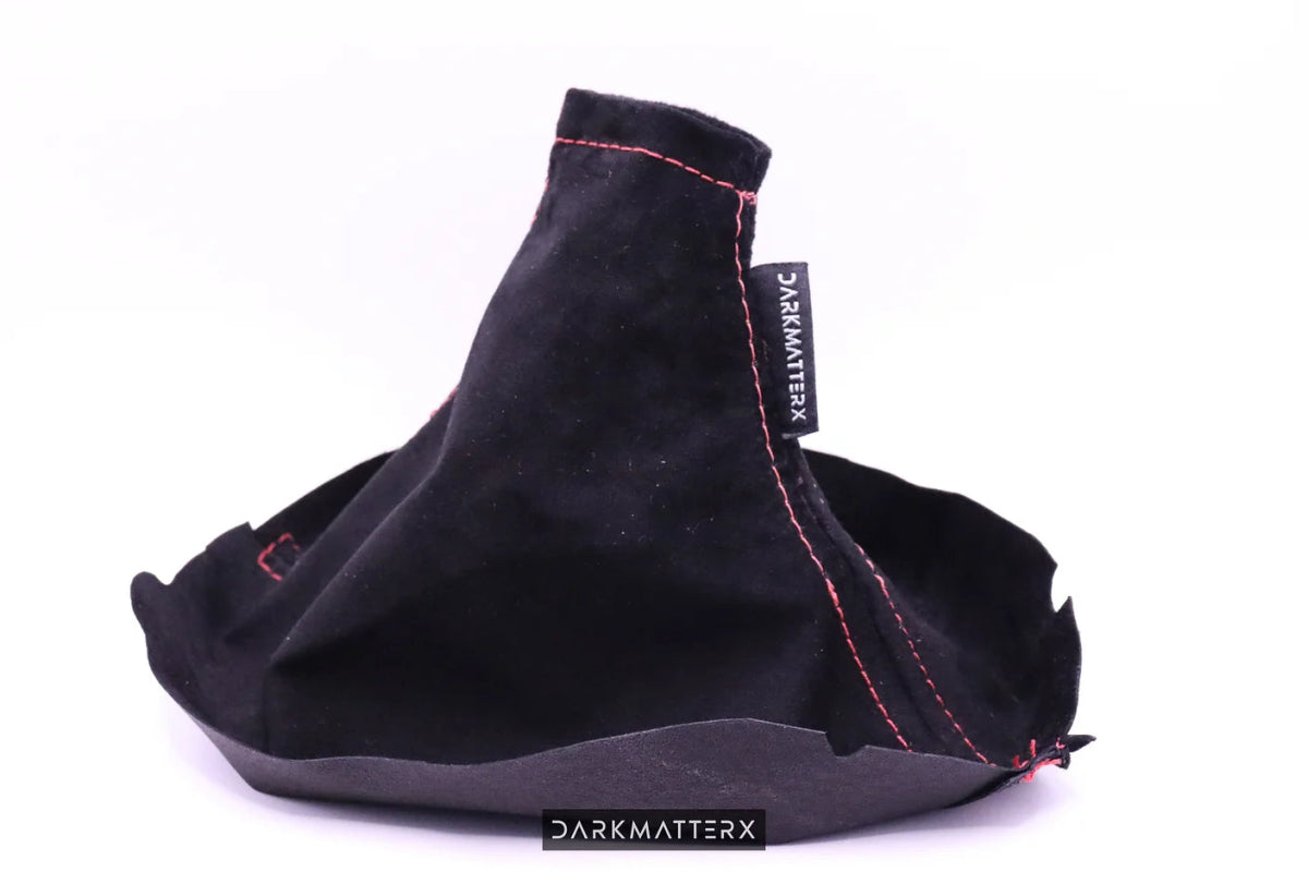 DARKMATTERX Suede Shift Boot Black w/ Red Stitching 2022-2024 WRX - Subimods.com
