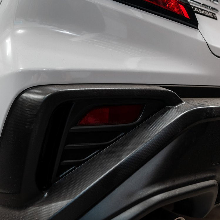 Driven Media Rear Bumper Reflector Overlay 2022-2024 WRX - Subimods.com
