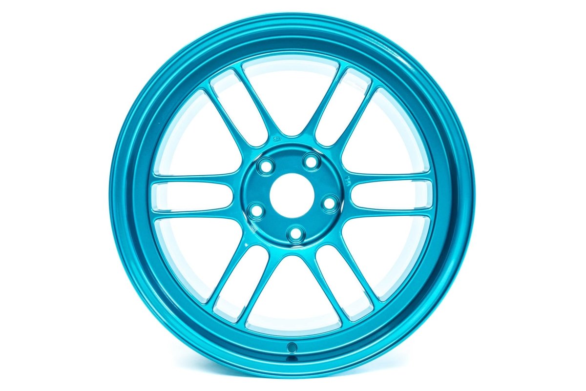 Enkei NT03+M Emerald Blue 18x9.5 5x114.3 40mm Offset - Subimods.com