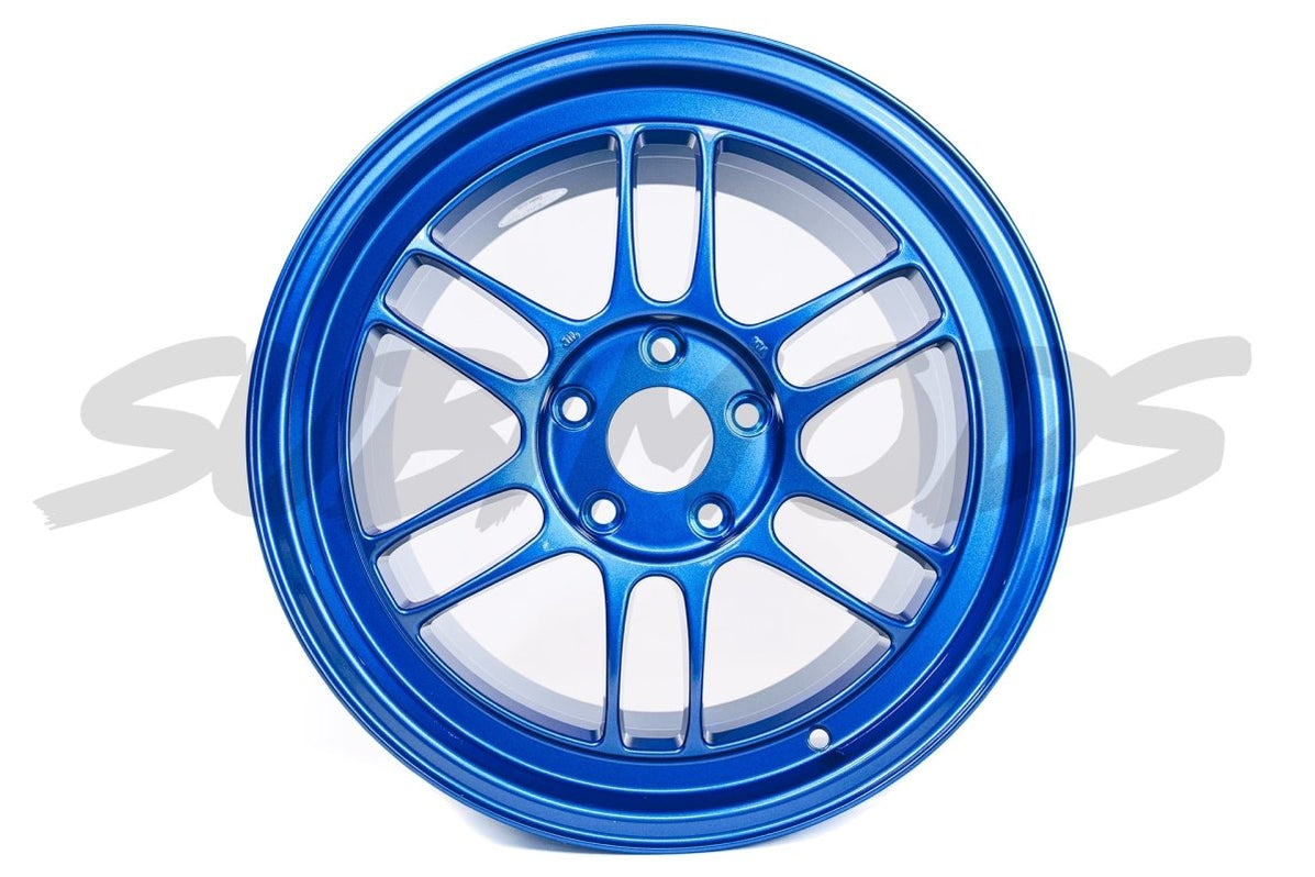 Enkei RPF1 Victory Blue 17x9 5x100 35mm Offset Wheel — Subimods.com