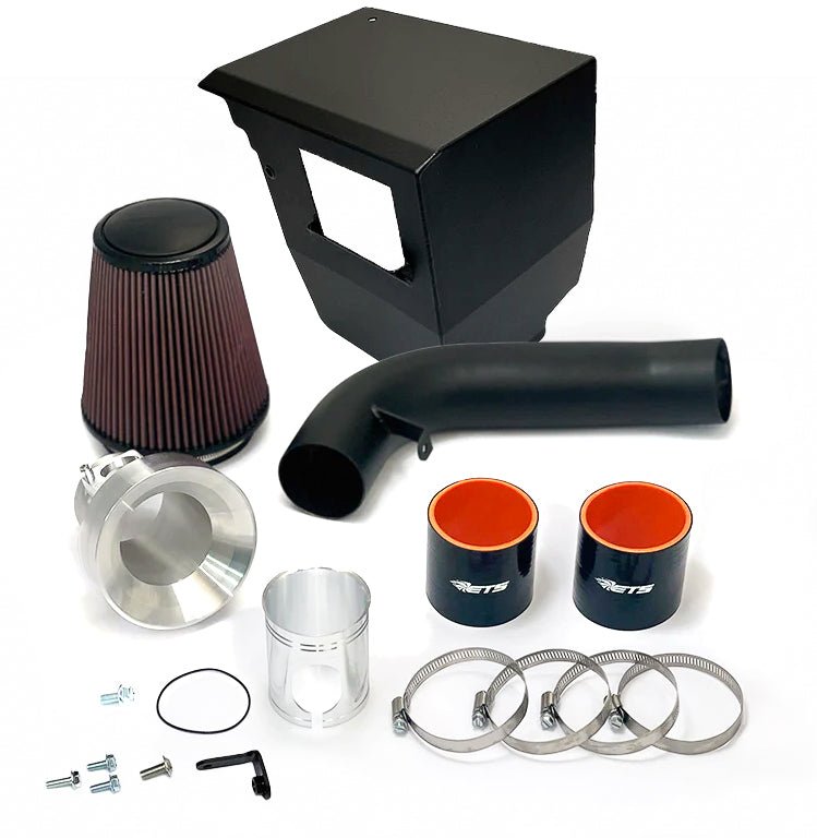 ETS Air Intake Kit Wrinkle Black w/ Airbox 2022-2024 WRX - Subimods.com