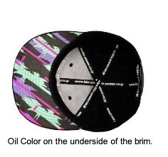 HKS Flat Brim #87 Oil Splash Hat - Subimods.com