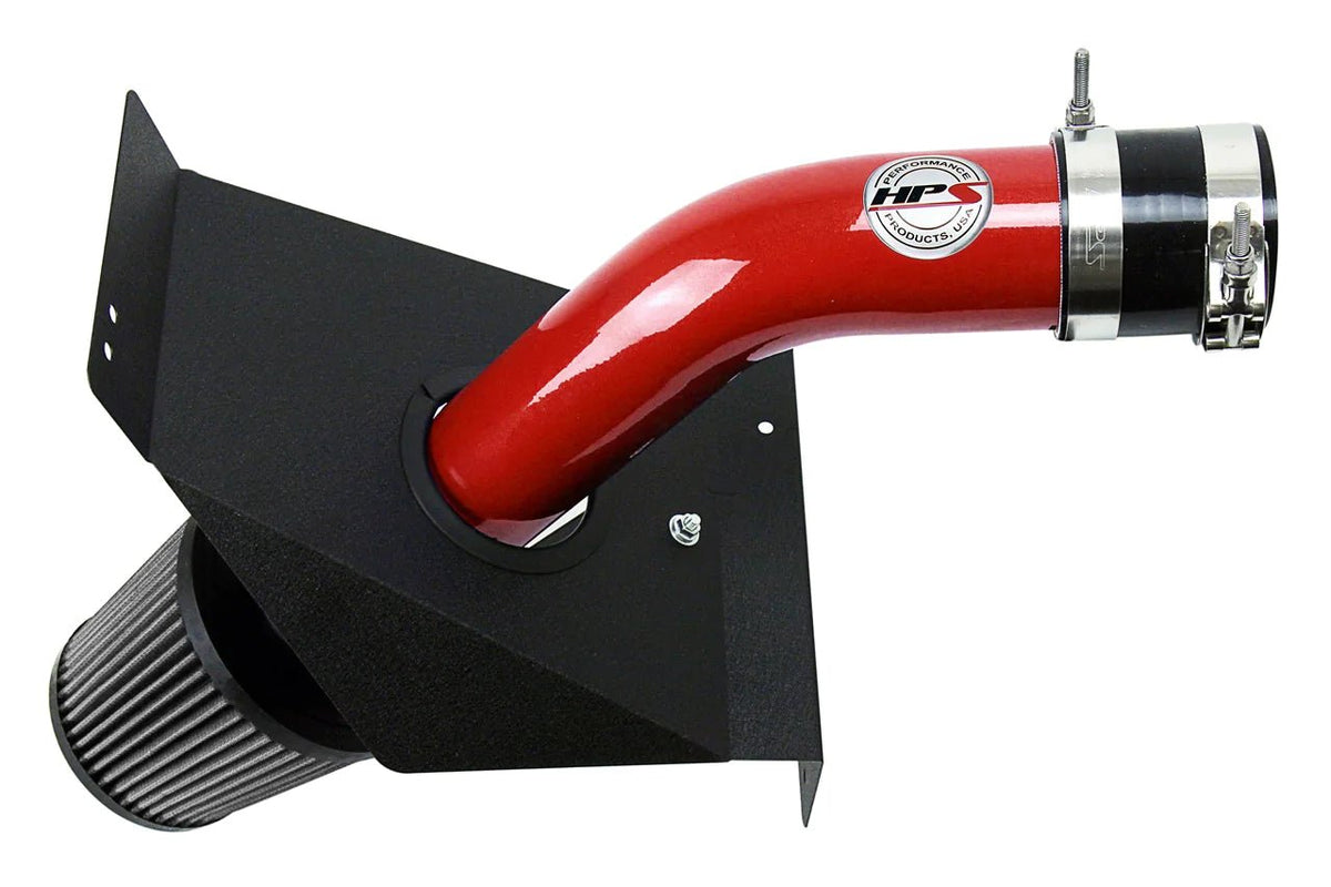 HPS Performance Red Cold Air Intake w/ Heatshield 2015-2020 STI ...