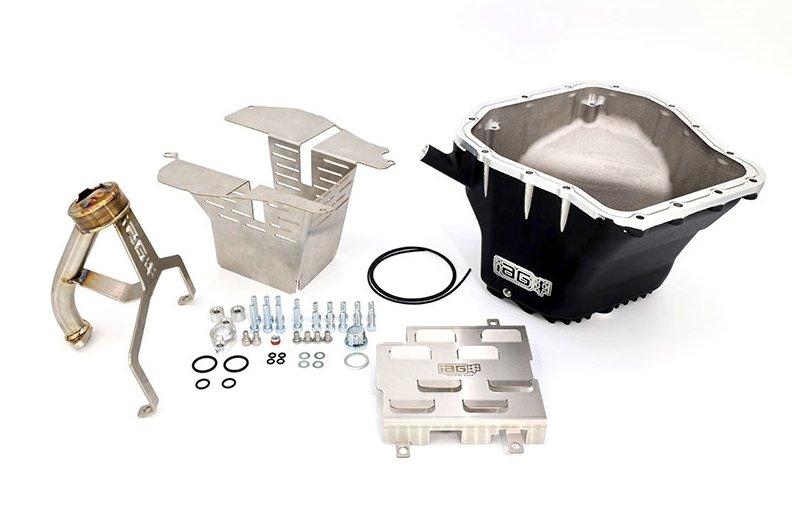 IAG Street Series Oil Pan Black for WRX STI EJ25 — Subimods.com
