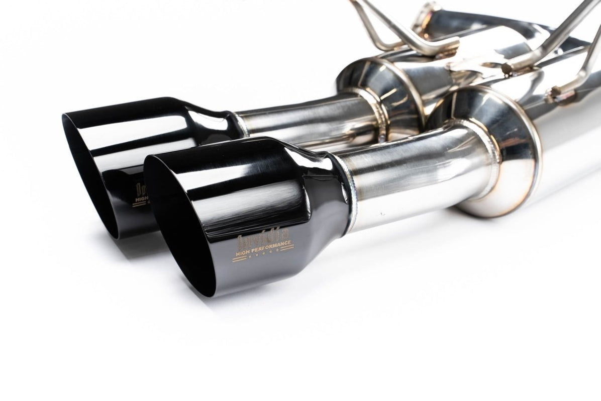 Invidia Gemini R400 Signature Series Black Tip Quad Tip Exhaust 2015 ...