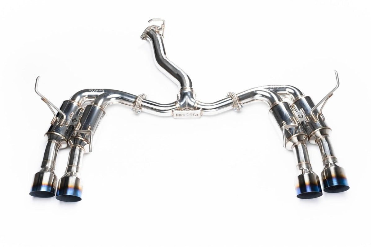 Invidia Gemini R400 Titanium Exhaust for 2015-2021 WRX STI — Subimods.com