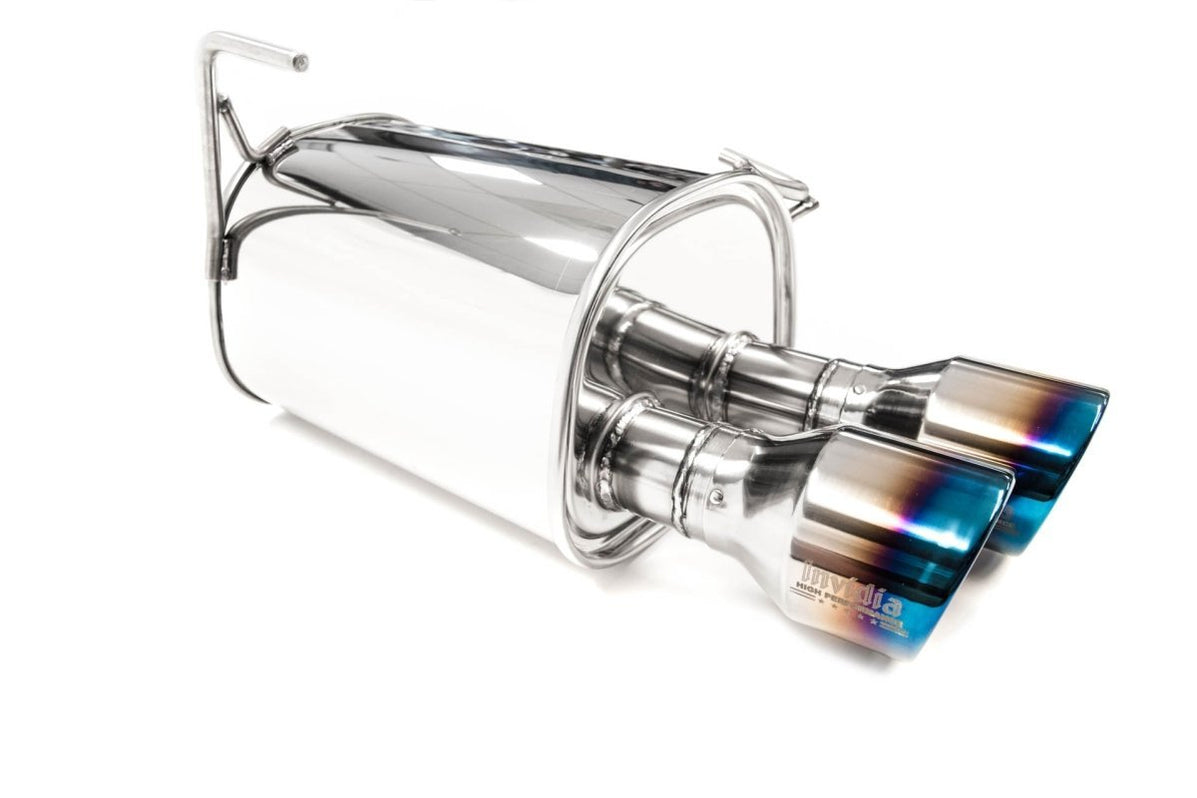 Invidia Q300 Stainless Steel Catback Exhaust w/ Titanium Double Wall ...