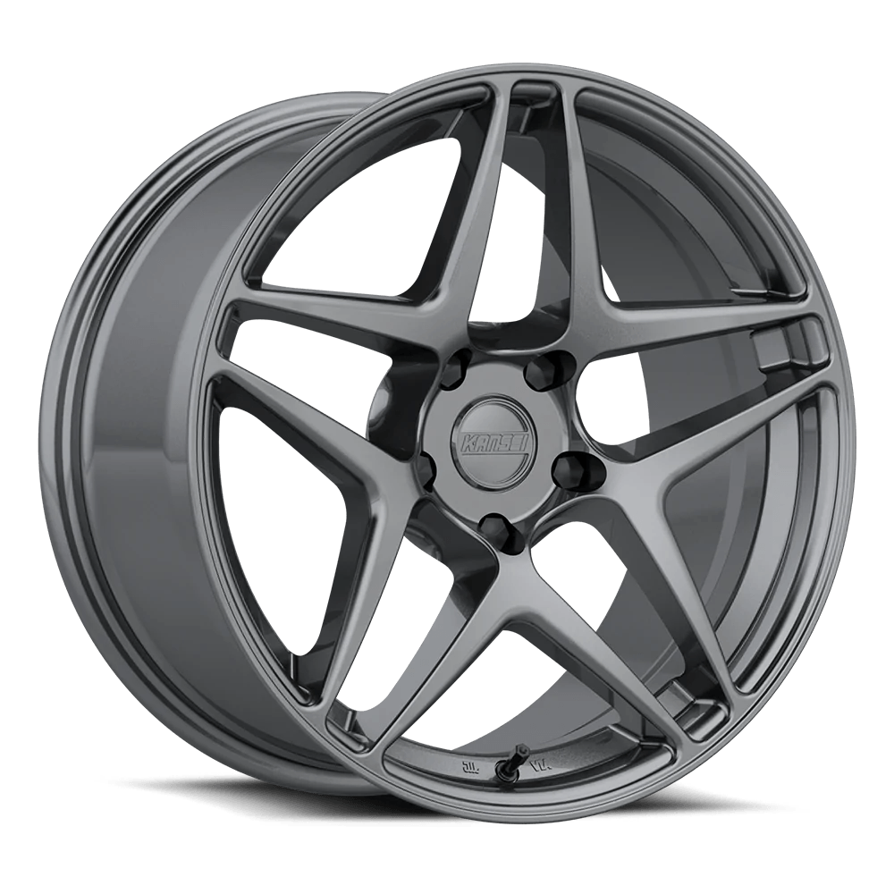 Kansei Astro Gloss Gunmetal 18x9+22 Wheels for Subaru WRX — Subimods.com