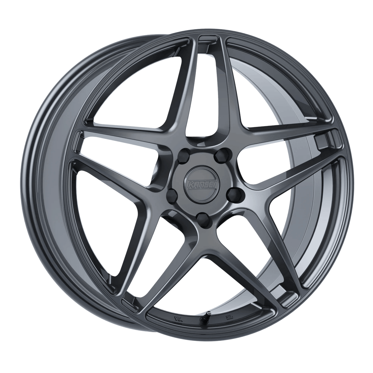 Kansei Astro Gloss Gunmetal 18x9.5+35 5x114.3 - Subimods.com