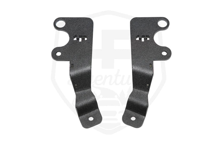 LP Aventure Hood Light Brackets Black WRX STI 2015-21 — Subimods.com
