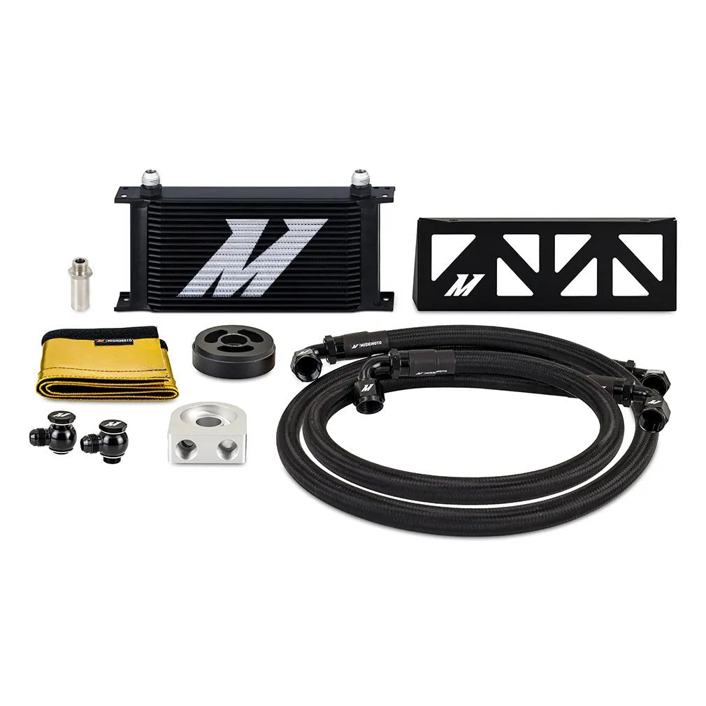 Mishimoto Oil Cooler Kit w/ Black Core 2022-2024 BRZ / 2022-2024 GR86 - Subimods.com