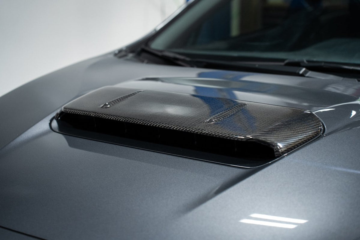 AGR+ Style Hood Scoop Overlay Carbon Fiber WRX 2022-24 | Sub — Subimods.com