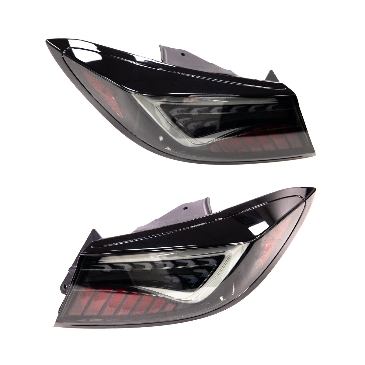 Molded Innovations EVO+ Style Sequential LED Tail Lights Smoke Lens w ...