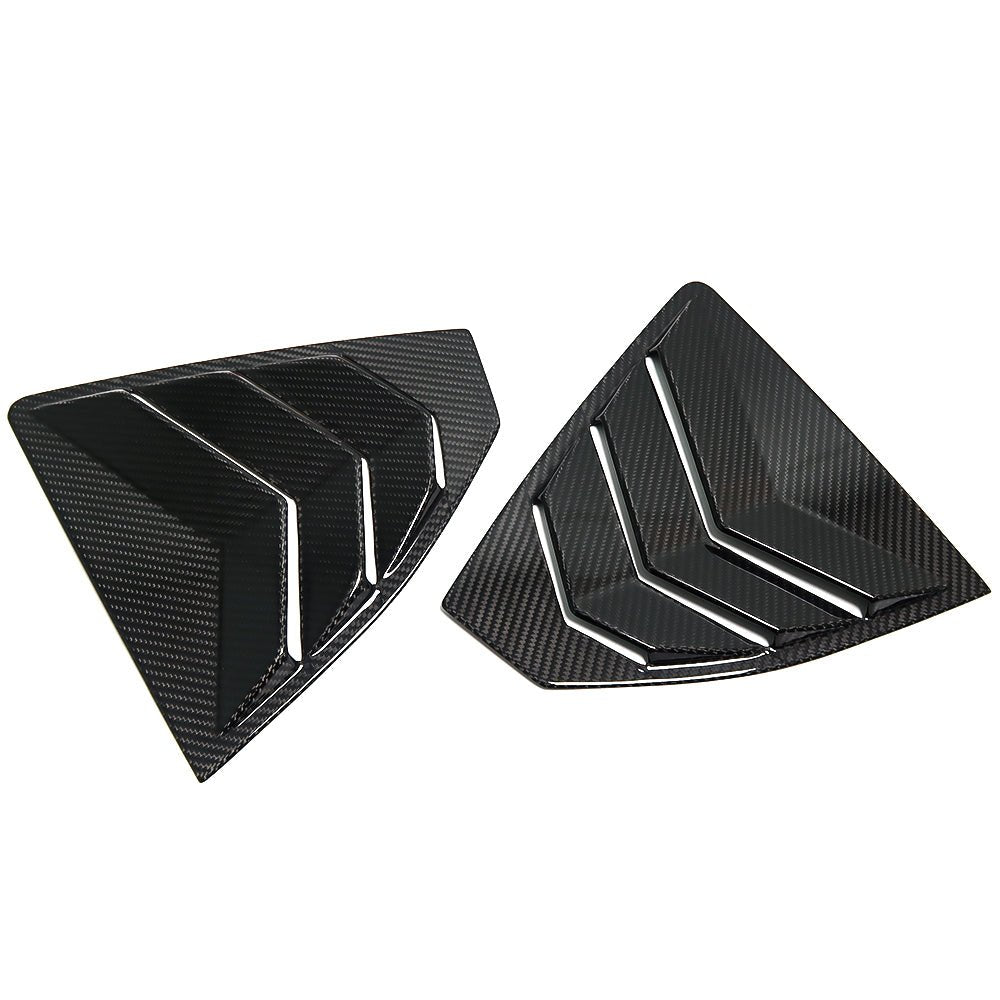 Molded Innovations Carbon Fiber Rear Knockout Window Cover — Subimods.com