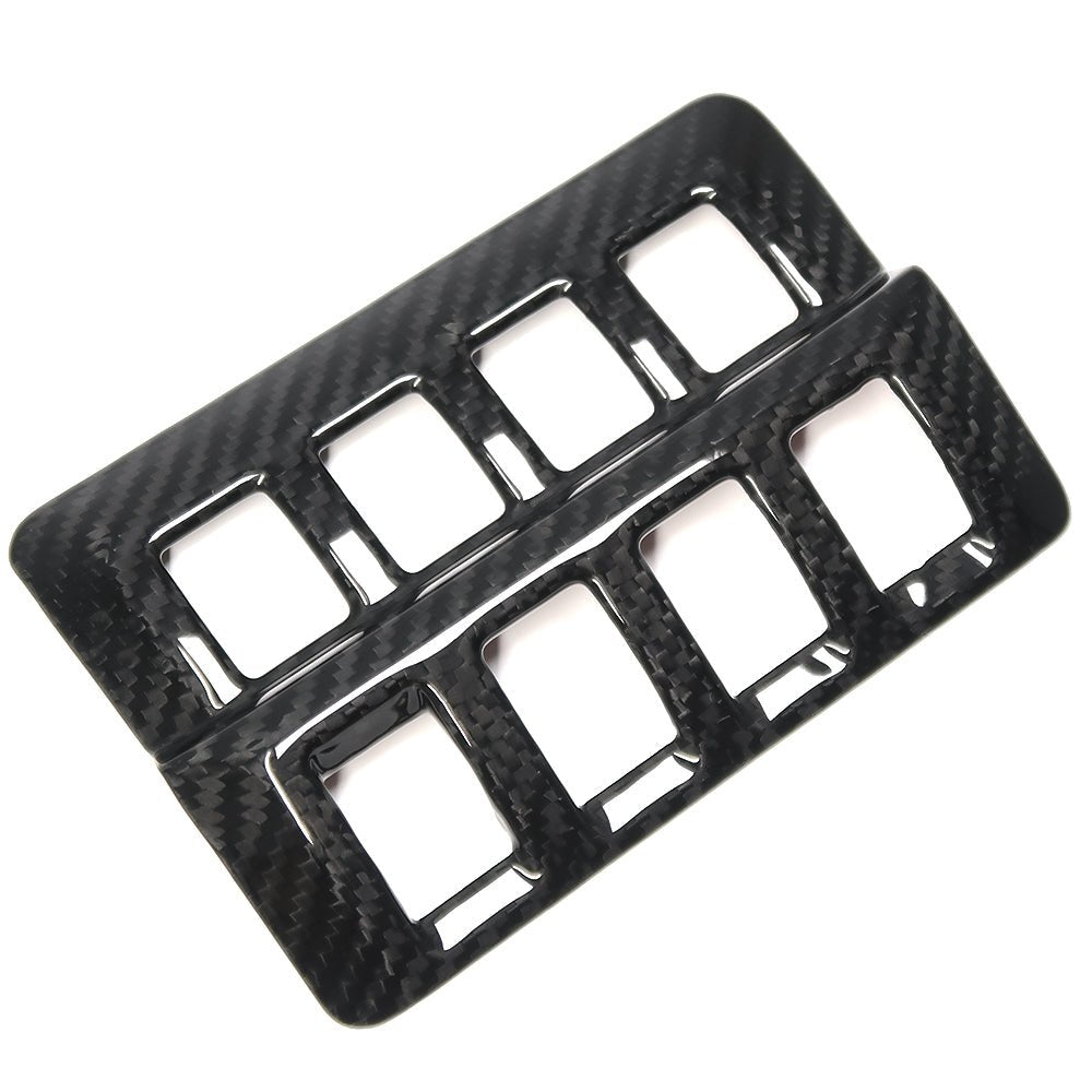 Molded Innovations Gloss Carbon Fiber Trunk Button Cover — Subimods.com