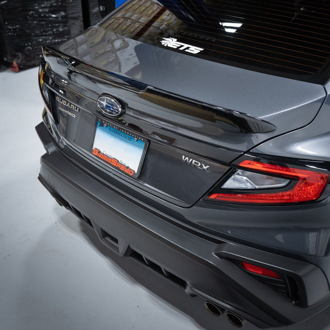 Molded Innovations V2 Style FRP Trunk Spoiler 2022-2024 WRX - Subimods.com