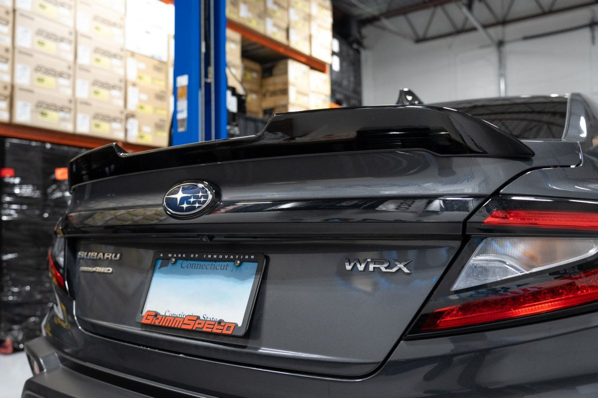 Molded Innovations V2 Style FRP Trunk Spoiler 2022-2024 WRX - Subimods.com