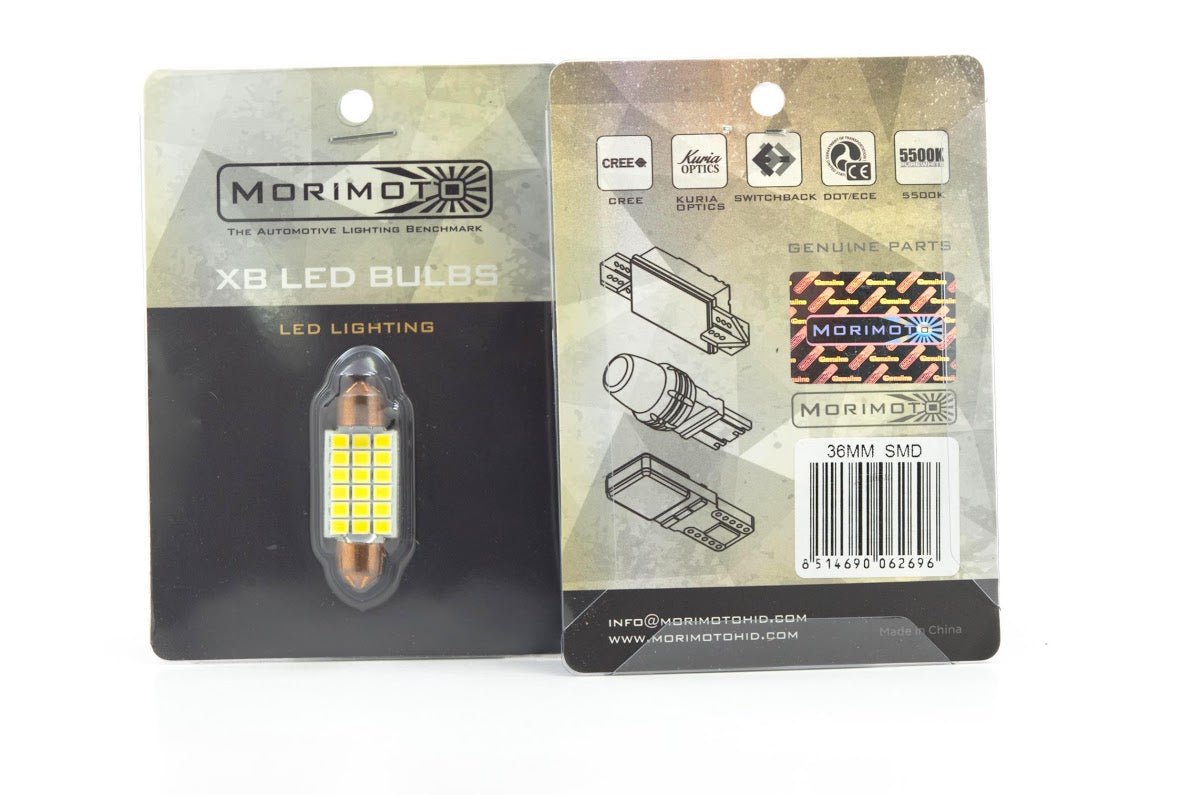 Morimoto XB 2.0 LED Festoon 31mm Interior Light — Subimods.com