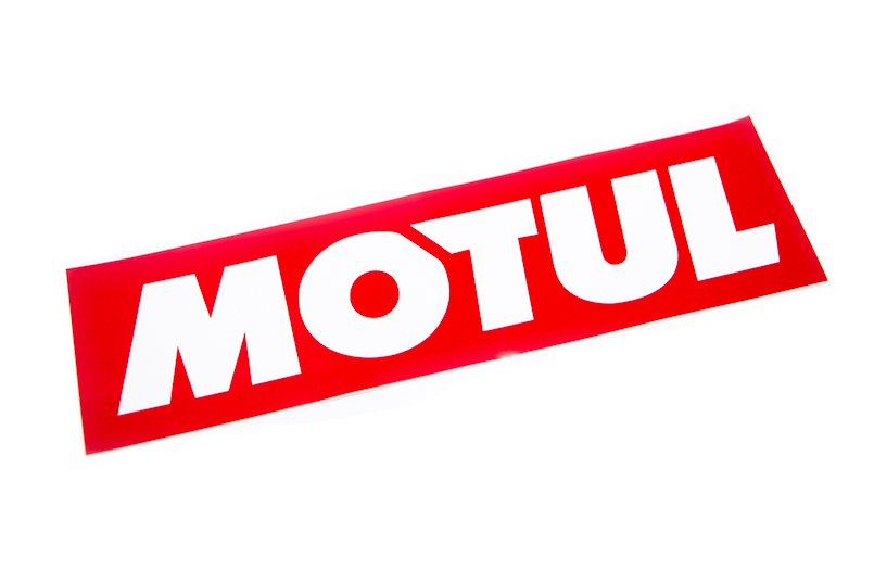 Motul Box Style Window Banner Red w/ White Logo - Subimods.com