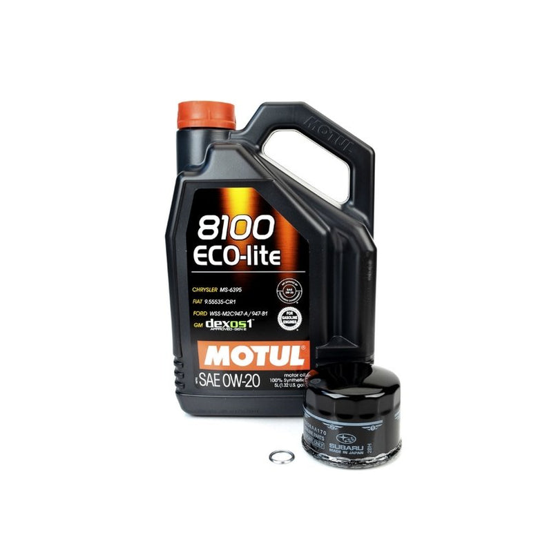 Motul Master Oil Change Kit w/ 0W-20 Eco-lite Oil 2022-2023 WRX ...