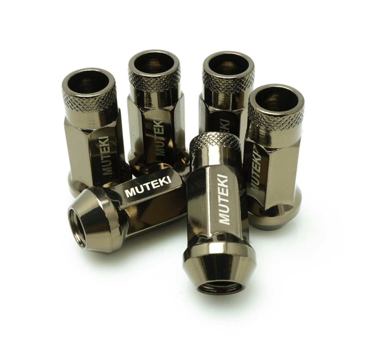 Muteki SR48 Titanium Open Ended Lug Nuts 12X1.25 - Subimods.com
