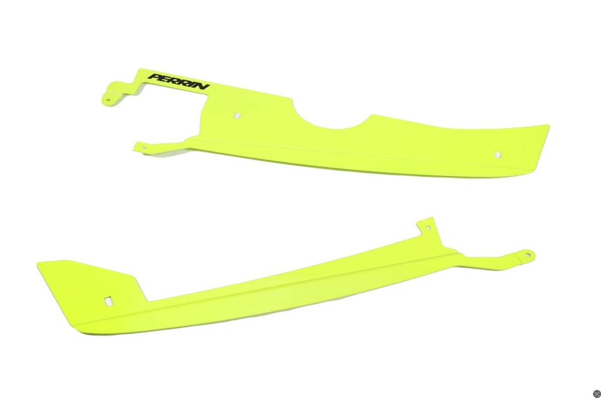 Perrin Radiator Shroud Kit Neon Yellow 2022-2024 WRX - Subimods.com