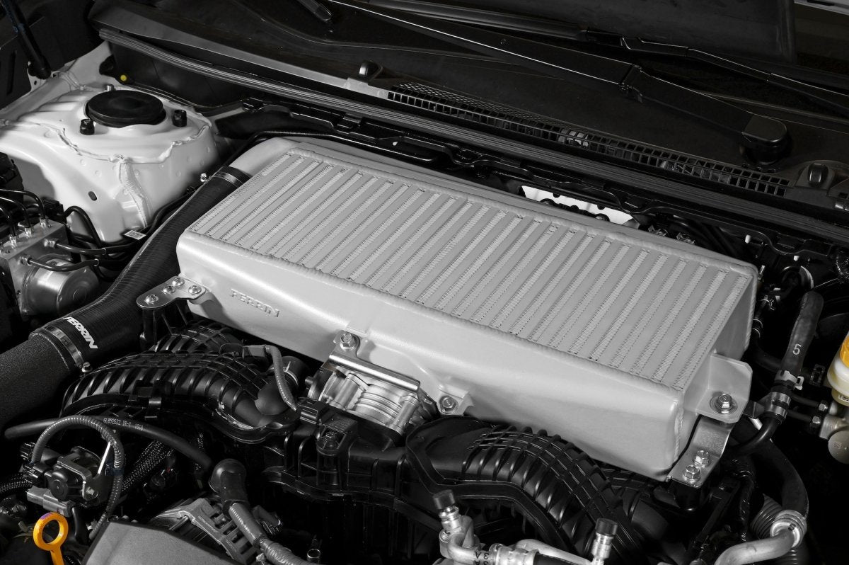 Perrin Top Mount Intercooler Silver 2022-2024 WRX - Subimods.com