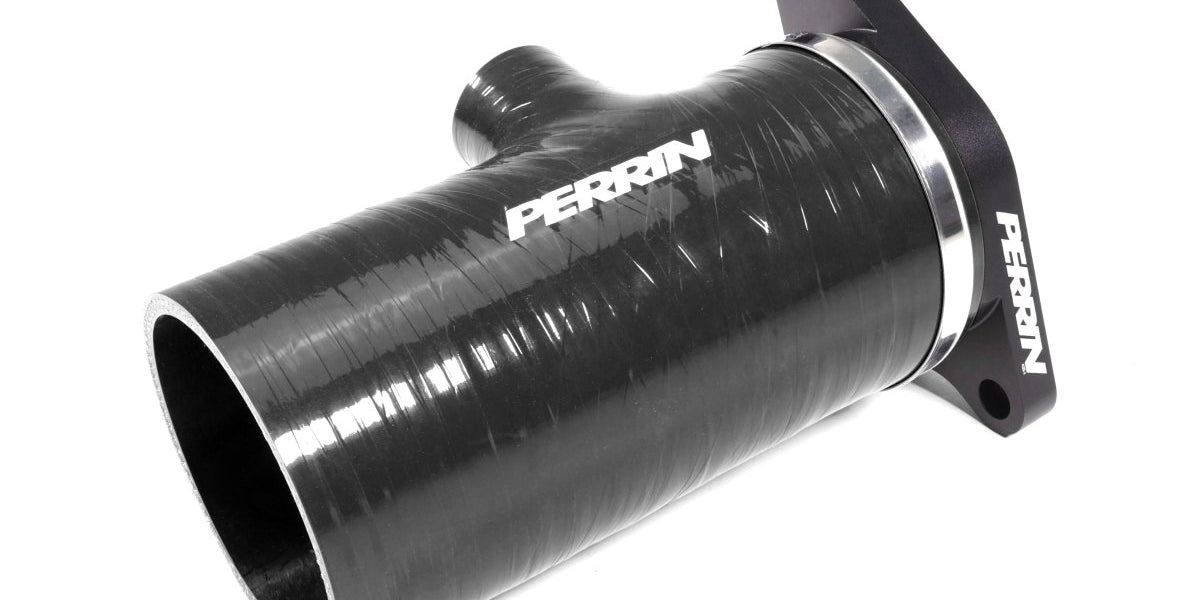 Perrin Turbo Inlet Hose w/ Nozzle Black Version 2 Fitment 2022-2024 WRX ...