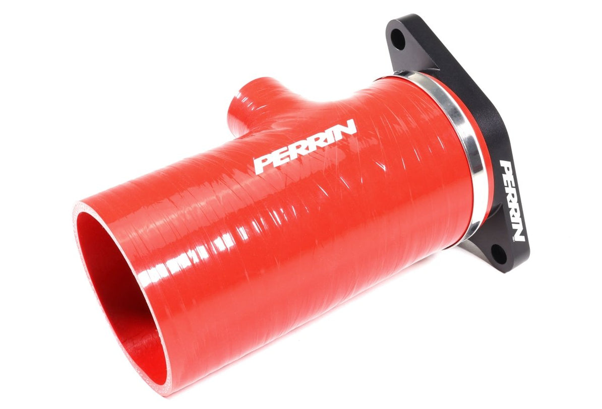 Perrin Turbo Inlet Hose w/ Nozzle Red Version 2 Fitment 2022-2024 WRX ...