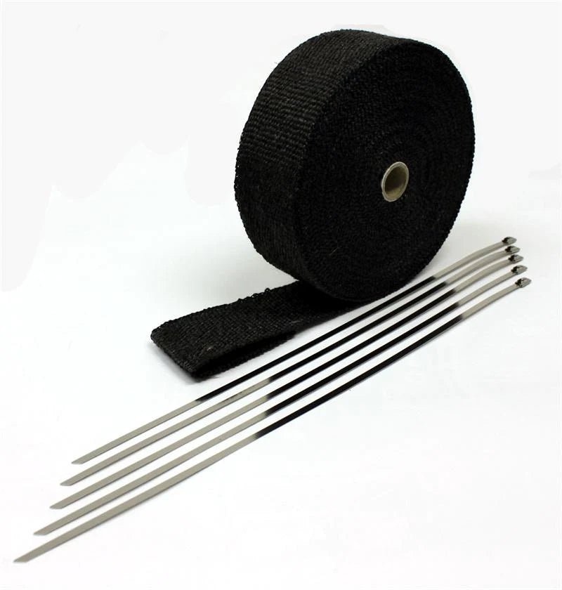 Prosport Universal Fiberglass Header Wrap Black 2 Inches Wide X 50 Feet prosport-universal-fiberglass-header-wrap-black-2-inches-wide-x-50-feet